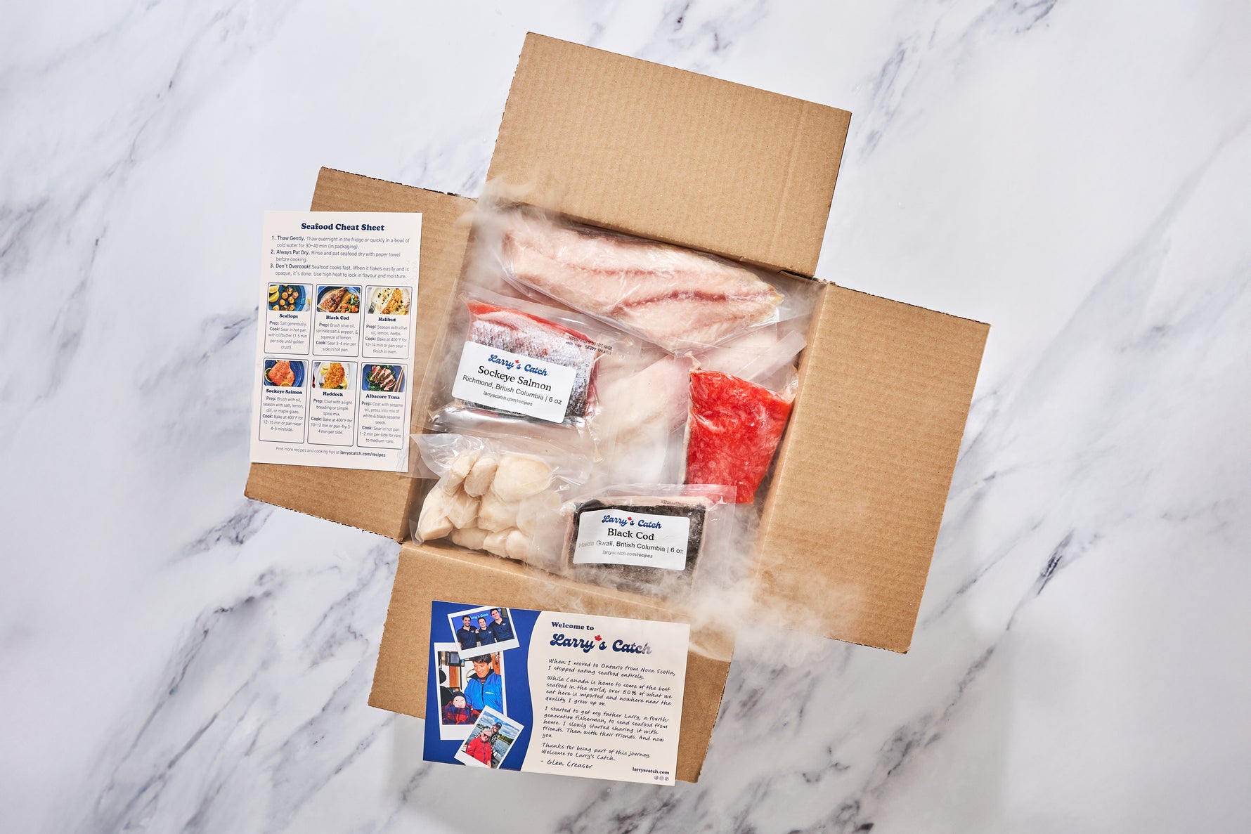 Wild-Caught Fresh Seafood Delivery in Ontario - Larry's Catch