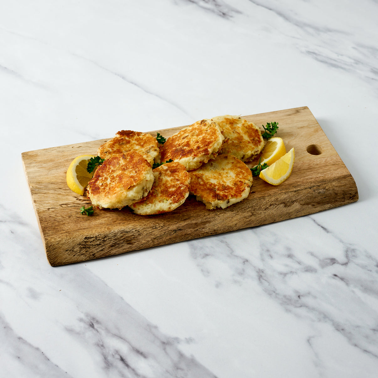 Cod Fish Cakes | Frozen Fish Cakes Delivery - Larry's Catch