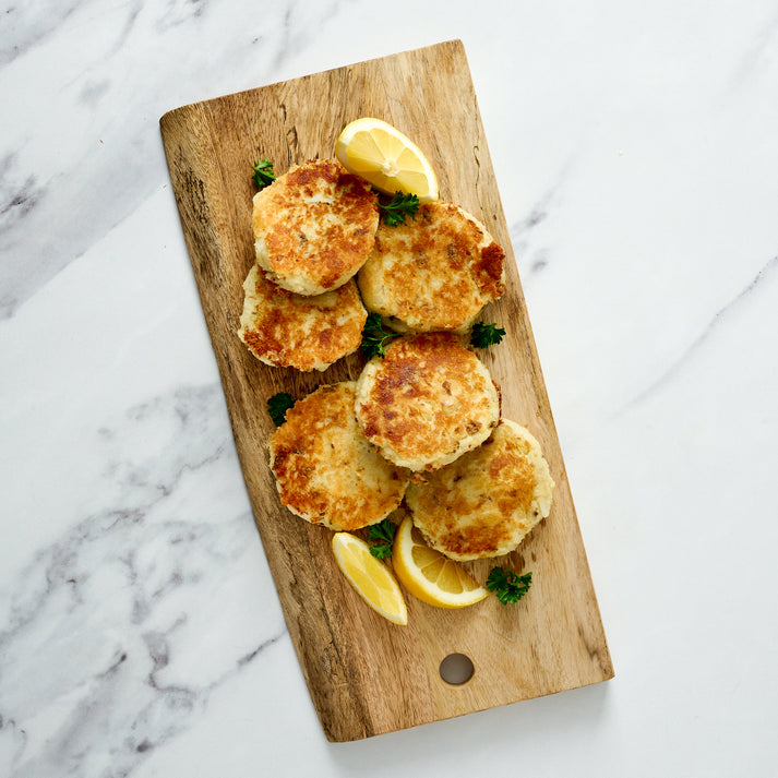Cod Fish Cakes | Frozen Fish Cakes Delivery - Larry's Catch